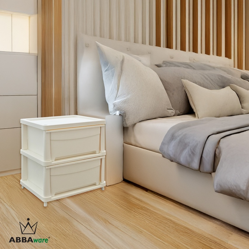 Abbaware Bedside Table with Drawer / Meja Tepi Katil / Side Table ...