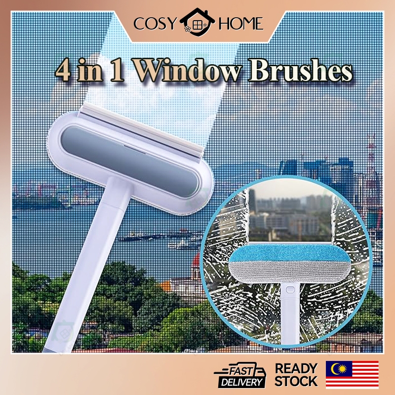 4 in 1 Window Mesh Screen Cleaning Brush Cleaner Multi-functional ...