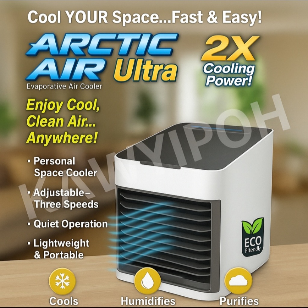 Portable Air Conditioner with Upgraded Leak-Proof Ice Cooling ...