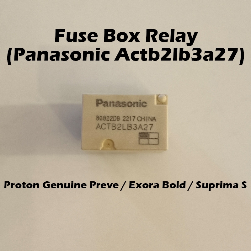 Proton Genuine Fuse Box Relay For Preve Exora Bold Suprima S Panasonic ...