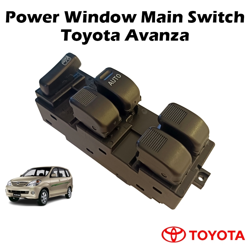 Toyota Avanza Power Window Main Switch Driver Side (Original/OEM ...
