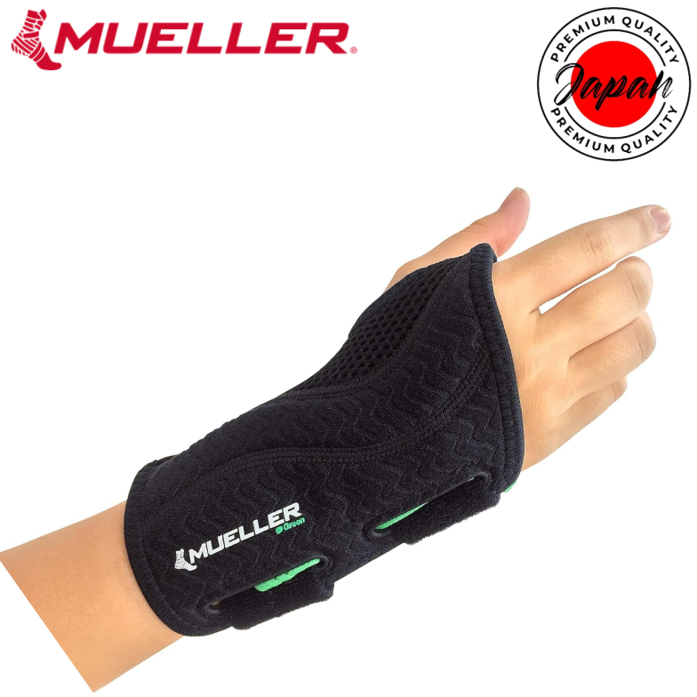 Mueller Fitted wrist brace S-M/L-XL left/right mesh material Supporter ...