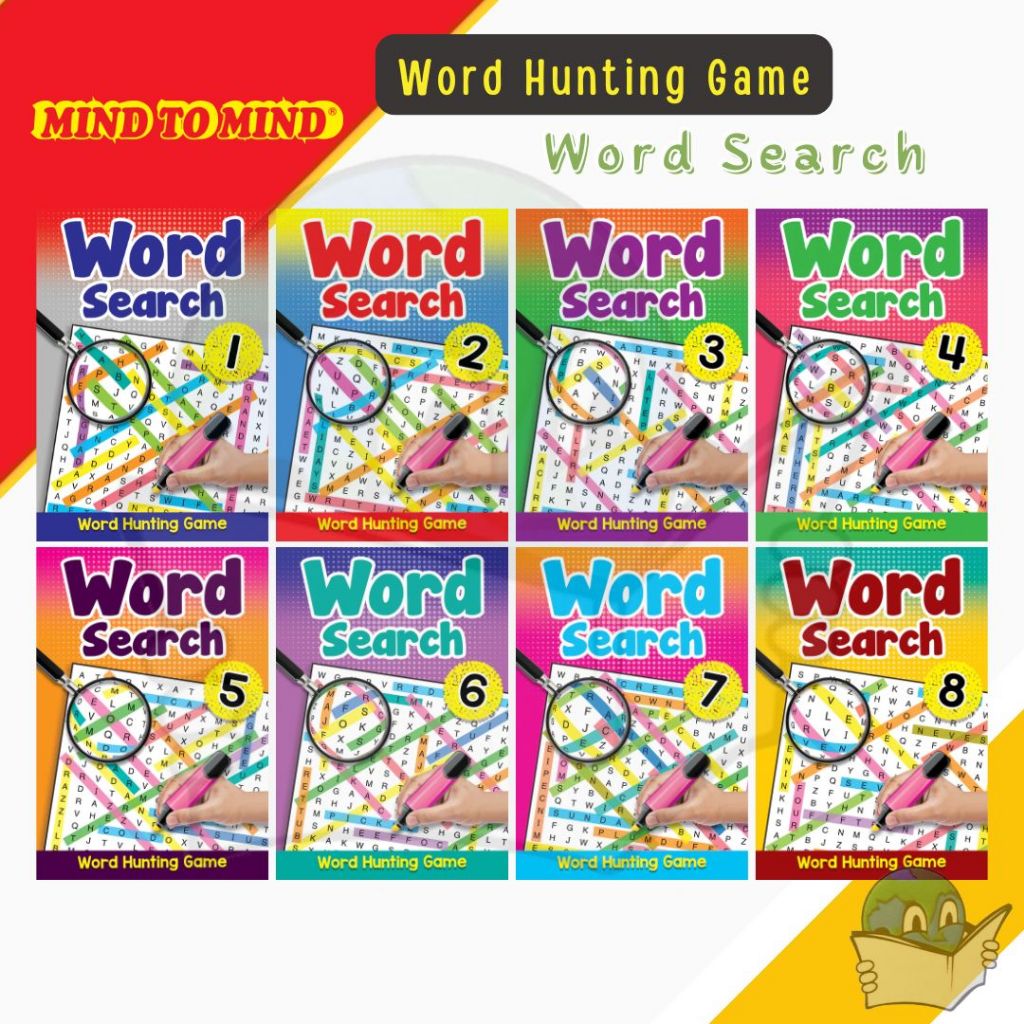 Word Hunting Game Word Search [Mind to Mind] | Shopee Malaysia