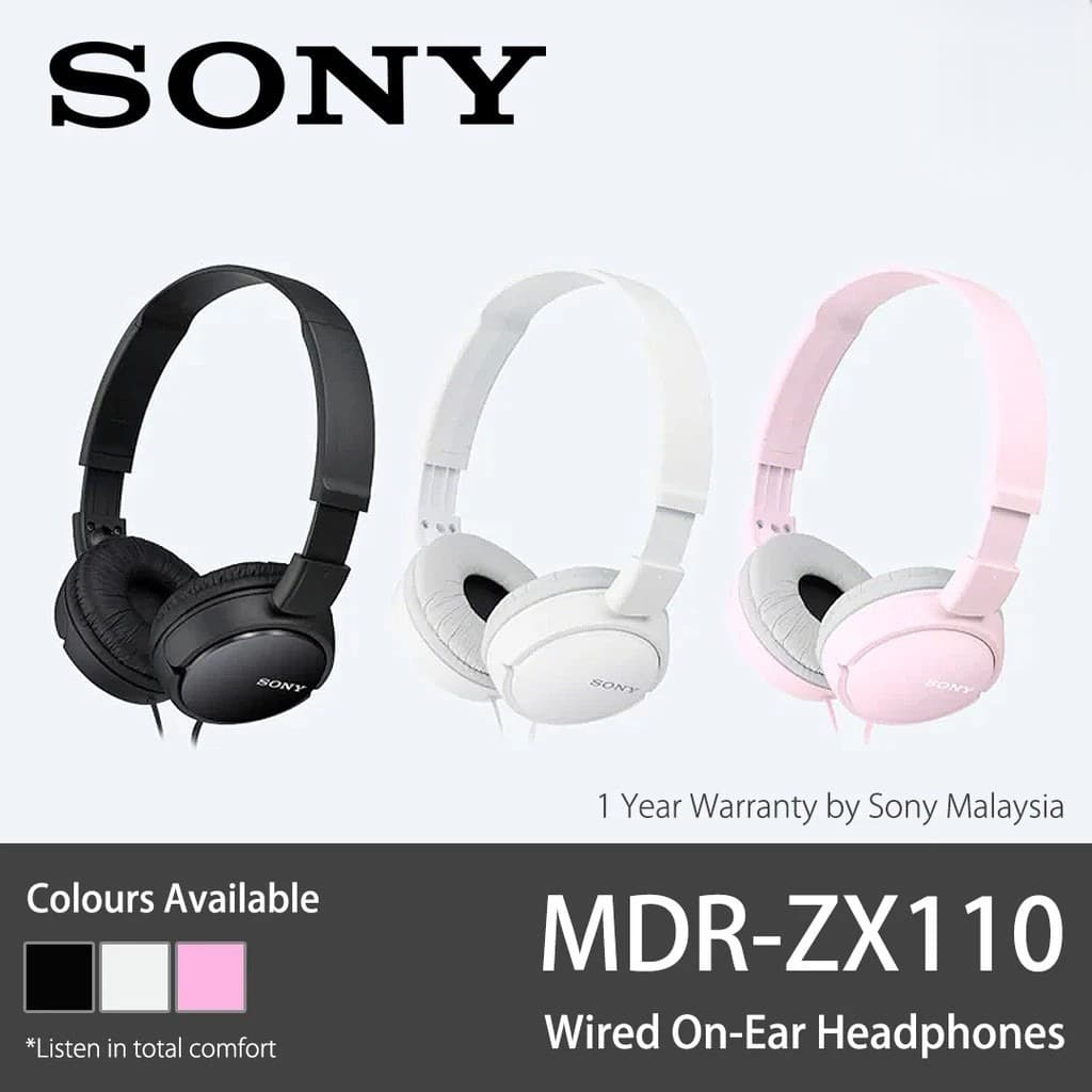 Sony MDR-ZX110 Headphones | ZX110 | Shopee Malaysia