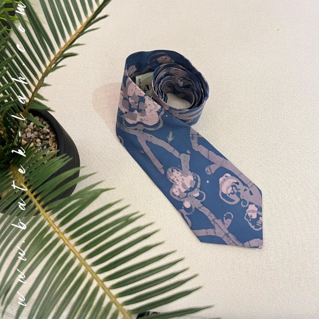 Exclusive Batik Necktie - Formal Necktie (Normal size)- 100% Guine ...