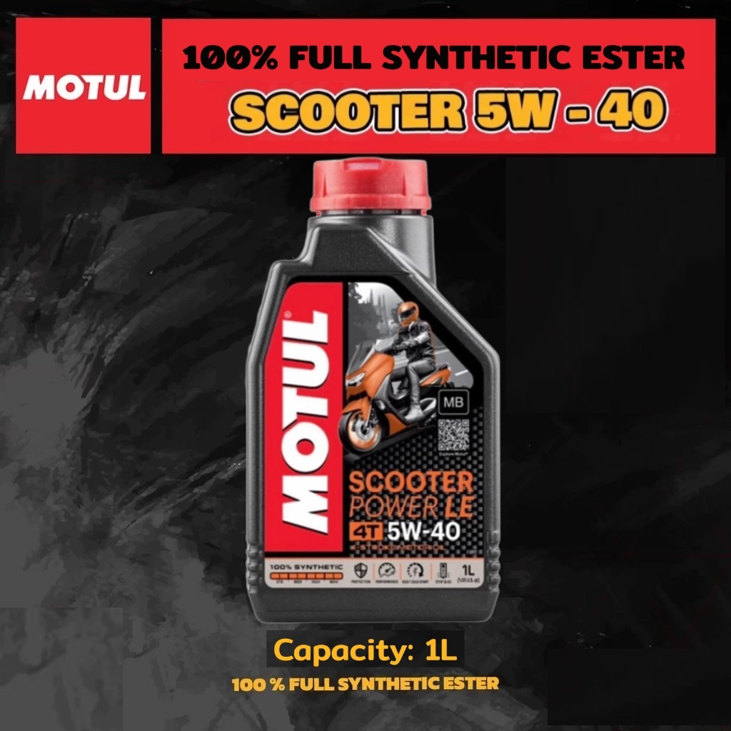 Motul Scooter Power LE 5W40 Motul motorcycle synthetic lubricant ...