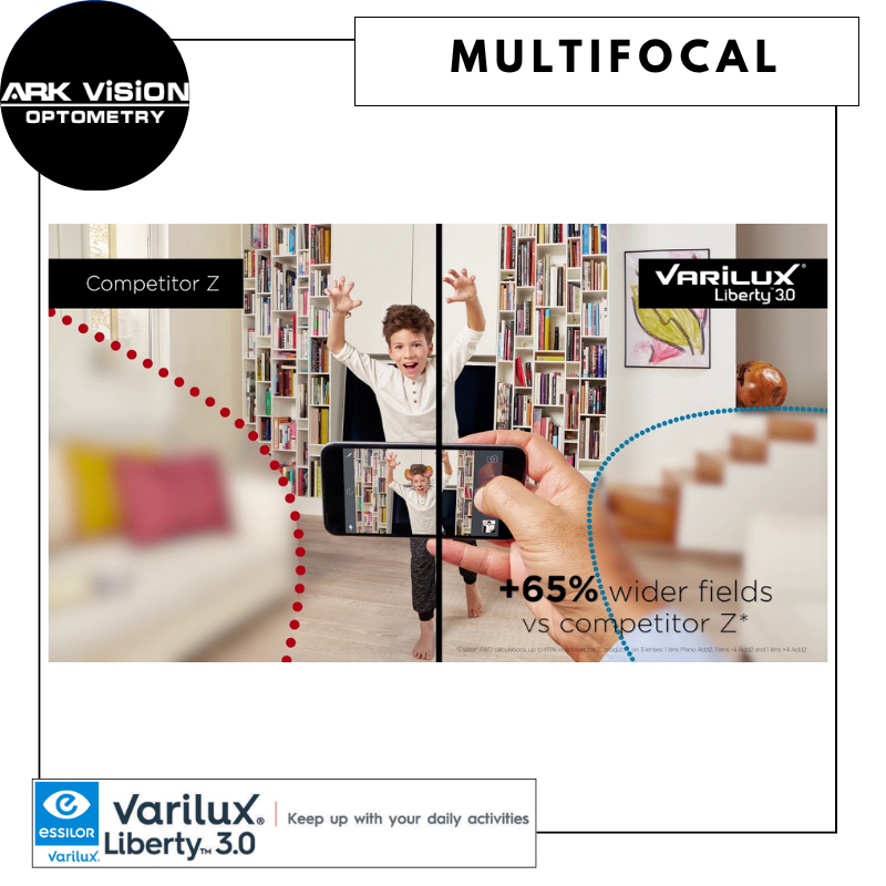 Essilor Multifocal, Varilux Liberty General Life Style Wearer with ...