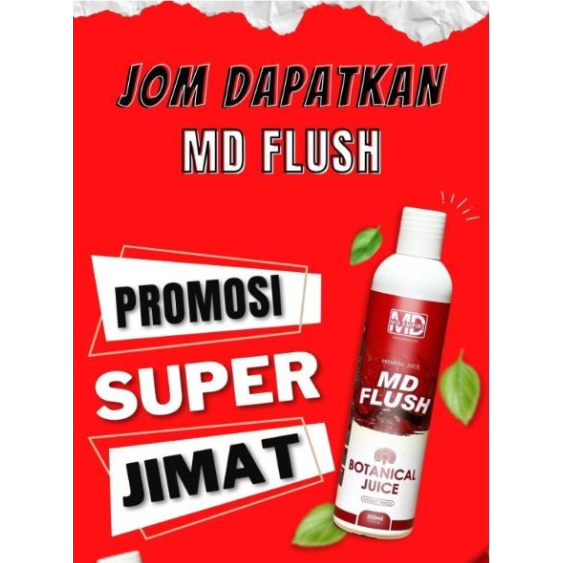 HQ Stock MD FLUSH UBAT KENCING MANIS KENCING TAK LAWAS KENCING BERBUIH ...