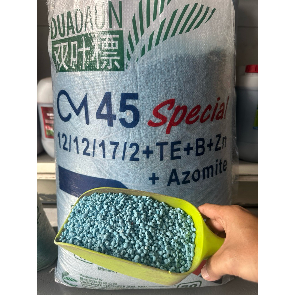 1kg Baja Biru, Baja Bunga, Baja Buah, Baja NPK 12-12-17 Cap Dua daun ...