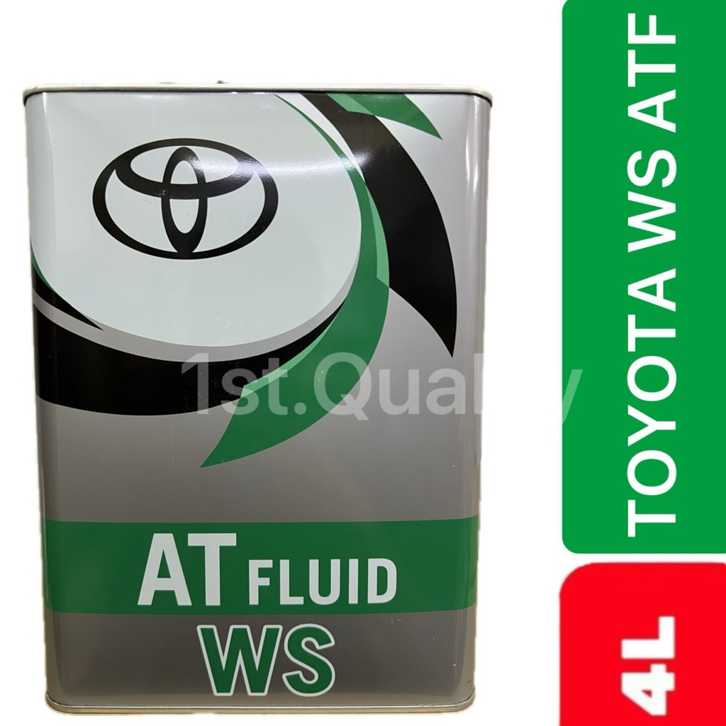 TOYOTA WS ATF Gear Oil (4L) Yaris Vios Altis Camry Alphard Innova Prius ...