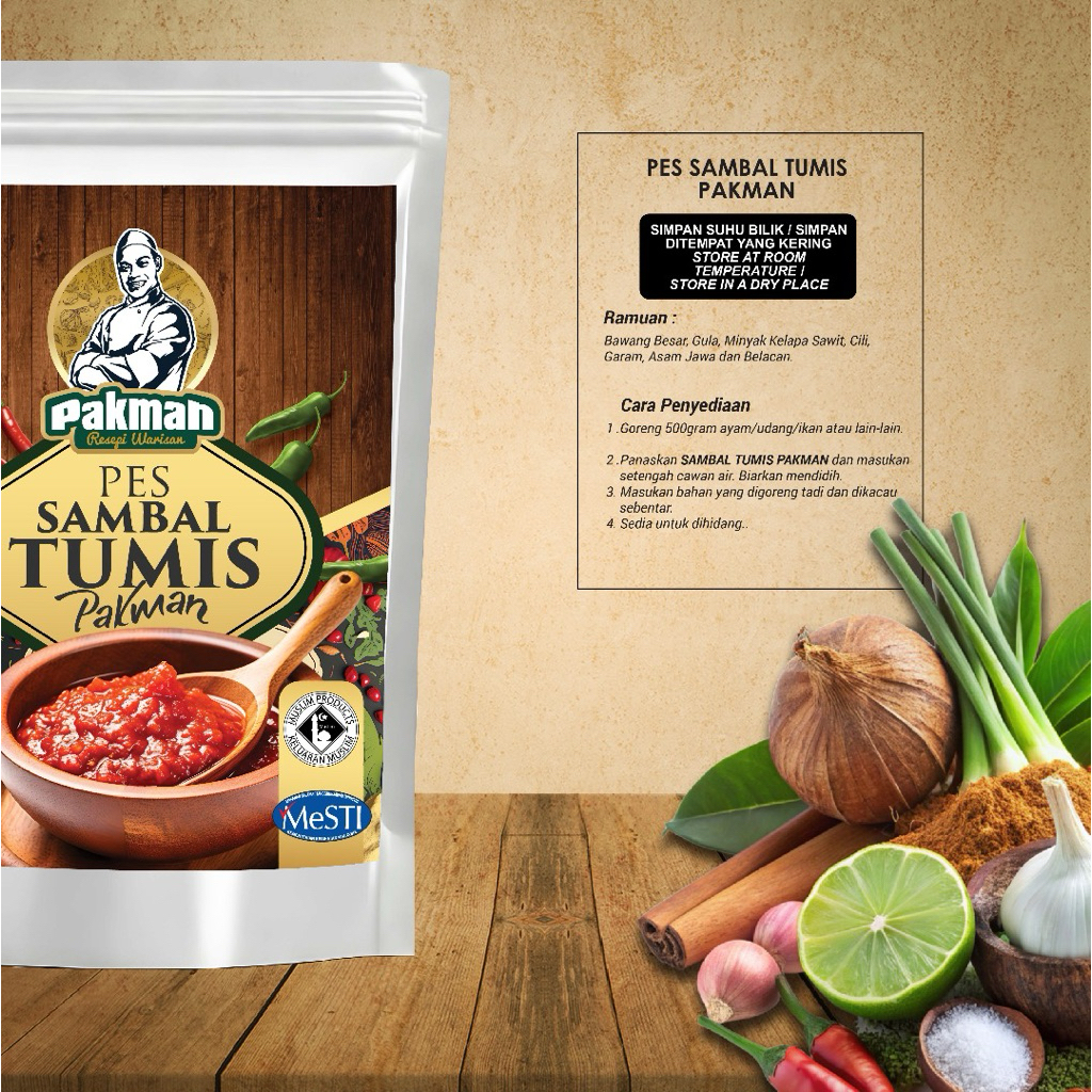 pes sambal tumis by pakman | Shopee Malaysia