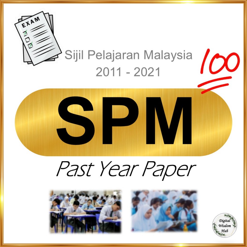 [Digital] SPM Past Year Question Paper | Tingkatan 4 5 | Sijil ...