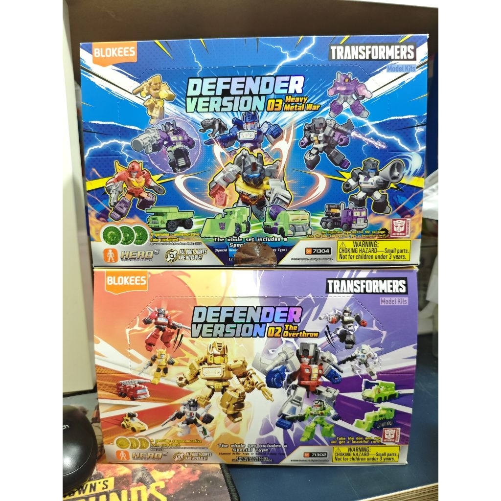 [BLOKEES] Transformers Defender V01/02/03 Unsealed Check UN/Assembled ...