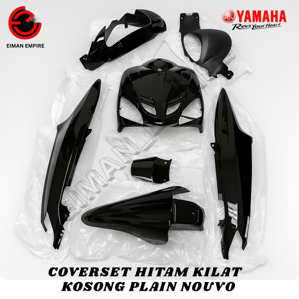 COVERSET YAMAHA NOUVO S NOUVO LC set kosong /plain SET KOSONG PLAIN ...