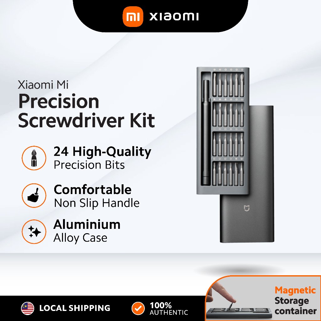 Xiaomi Mi Precision Screwdriver Kit | 24 in 1 | Multi-purpose Precision ...