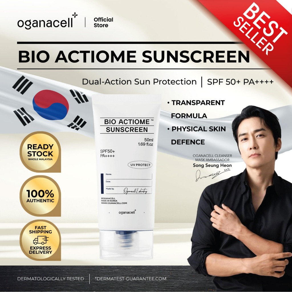 OGANACELL Bio Actiome Sunscreen SPF 50+PA++++ (50ml) | Shopee Malaysia