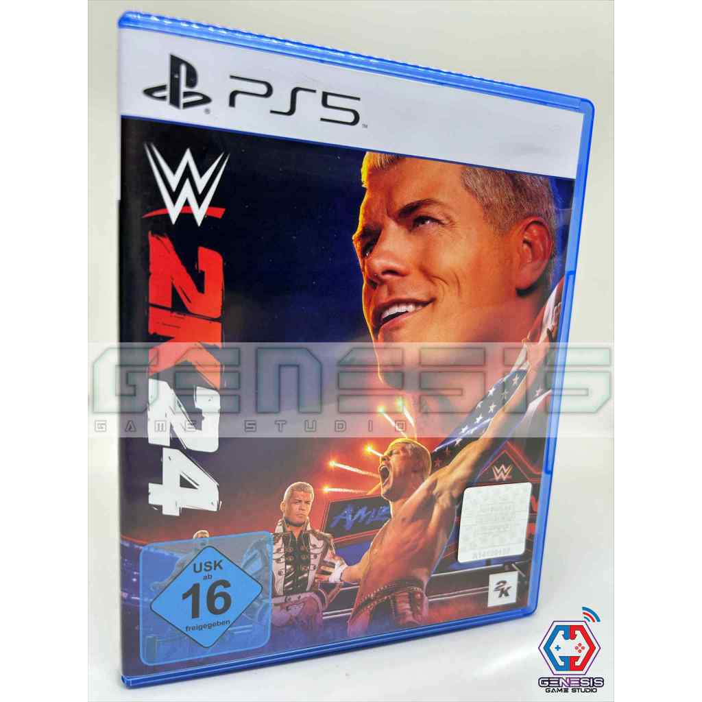 [USED R2/ENG] PS5 WWE 2K24 WWE2K24 WWE 24 WWE24 - Physical GameDisc ...