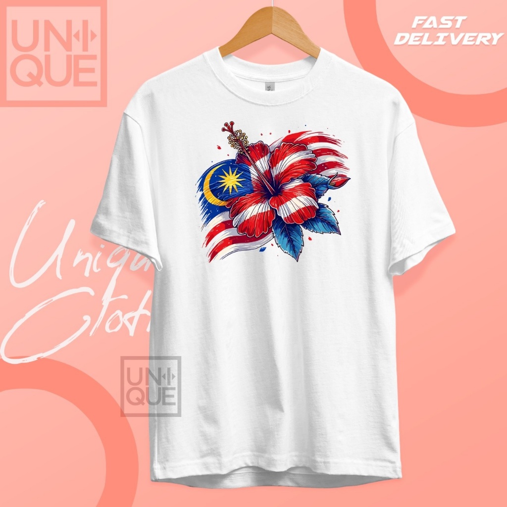 Unique Fashion Pure Cotton Soft Soft Adult Unisex T-Shirt Merdeka 2025 ...