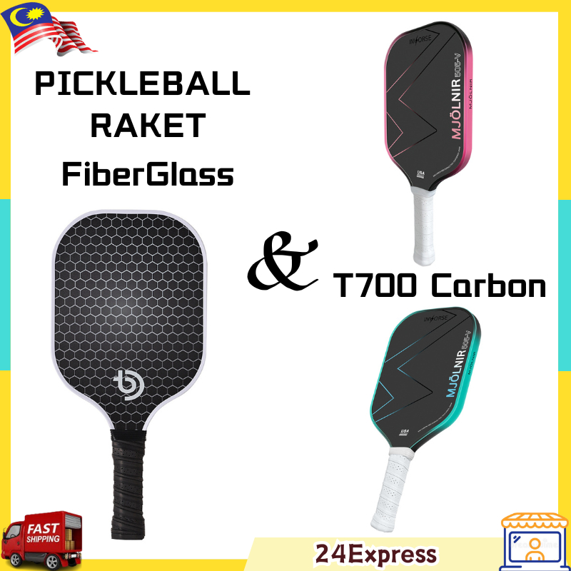 【Set Lengkap】Set Paddle Pickleball Permukaan Fiberglass USAPA Disahkan ...