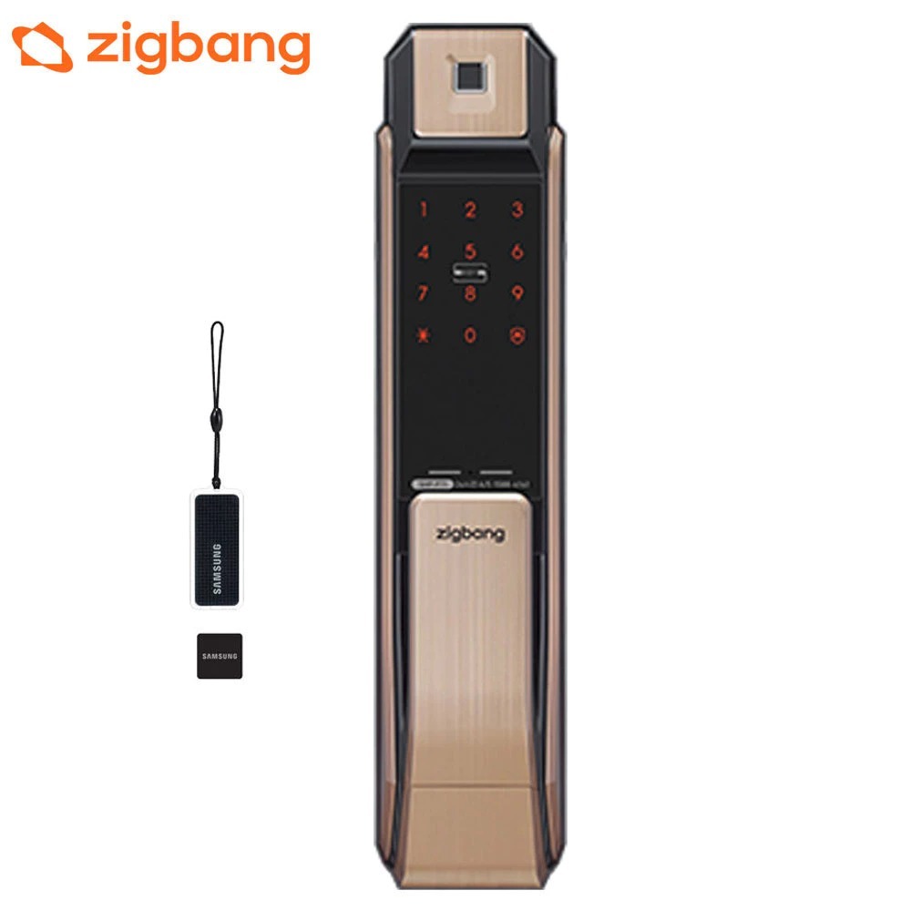 Zigbang Korea New SHP-P71 Smart Digital Door Lock Pull From Outside / Tarik Kunci Digital Pintar ...