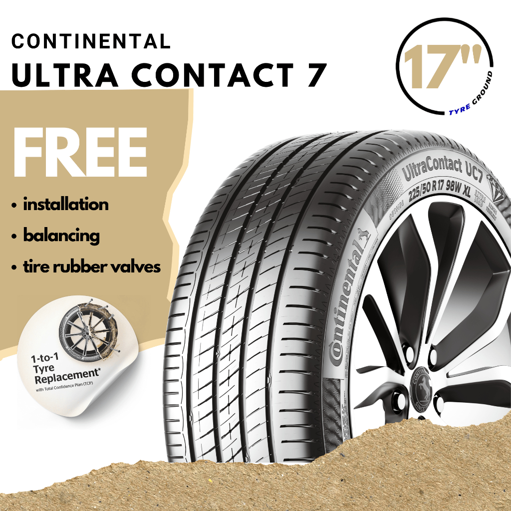 Continental UltraContact UC7 ContiSeal RFT 17 inch [Free Installation ...