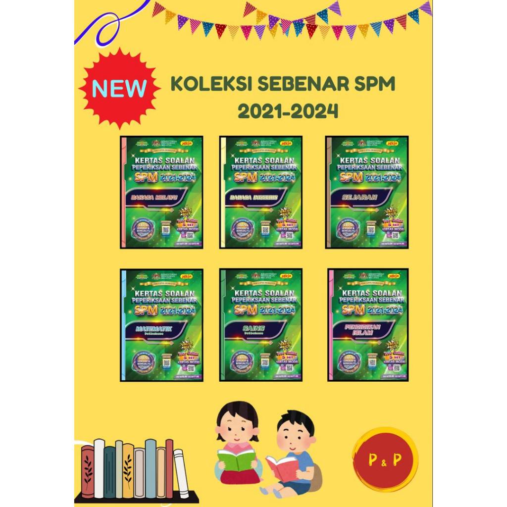 [P&P] Koleksi Sebenar SPM 2021-2024 | Shopee Malaysia