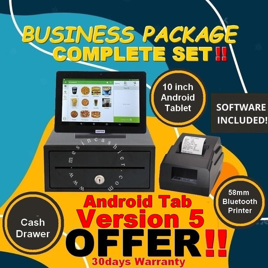 cashier Mesin Cashier Pos System Cash Register Cashier Machine Android ...