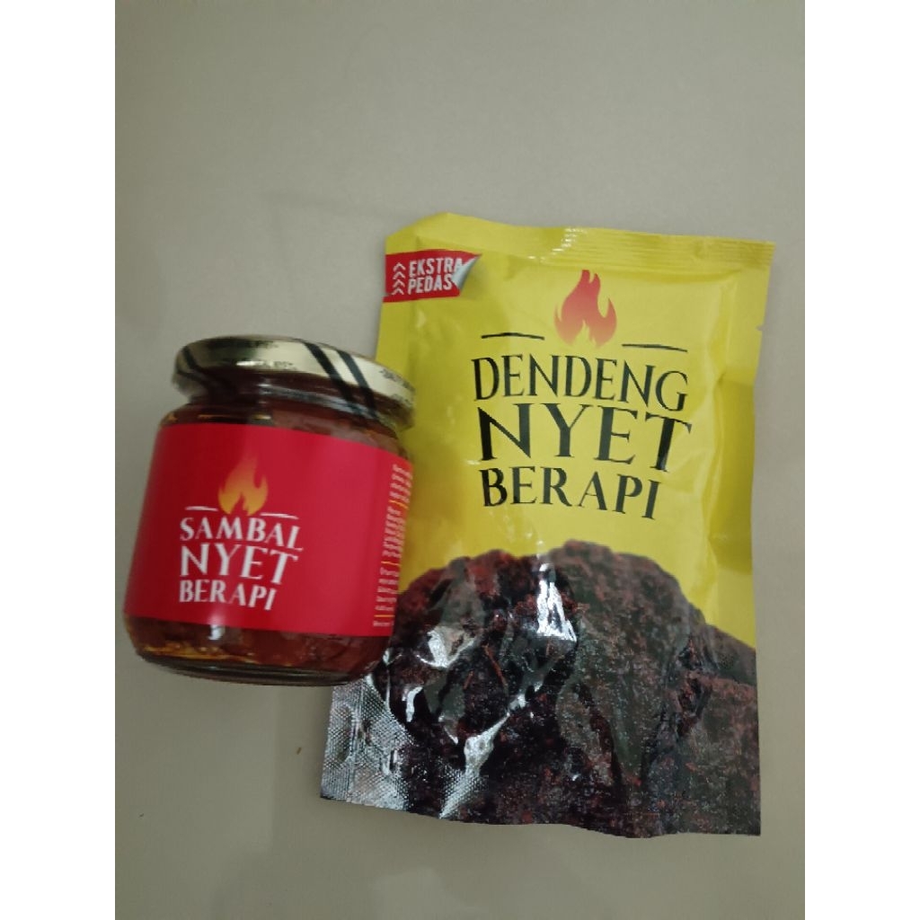ready stock combo sambal nyet dan dendeng extra pedas by khairul aming ...