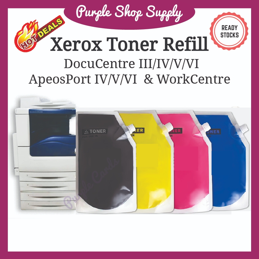 Fuji Xerox Refill Toner C2270 C2275 C3300 C3370 C3371 C3373 C3375 C4470 ...