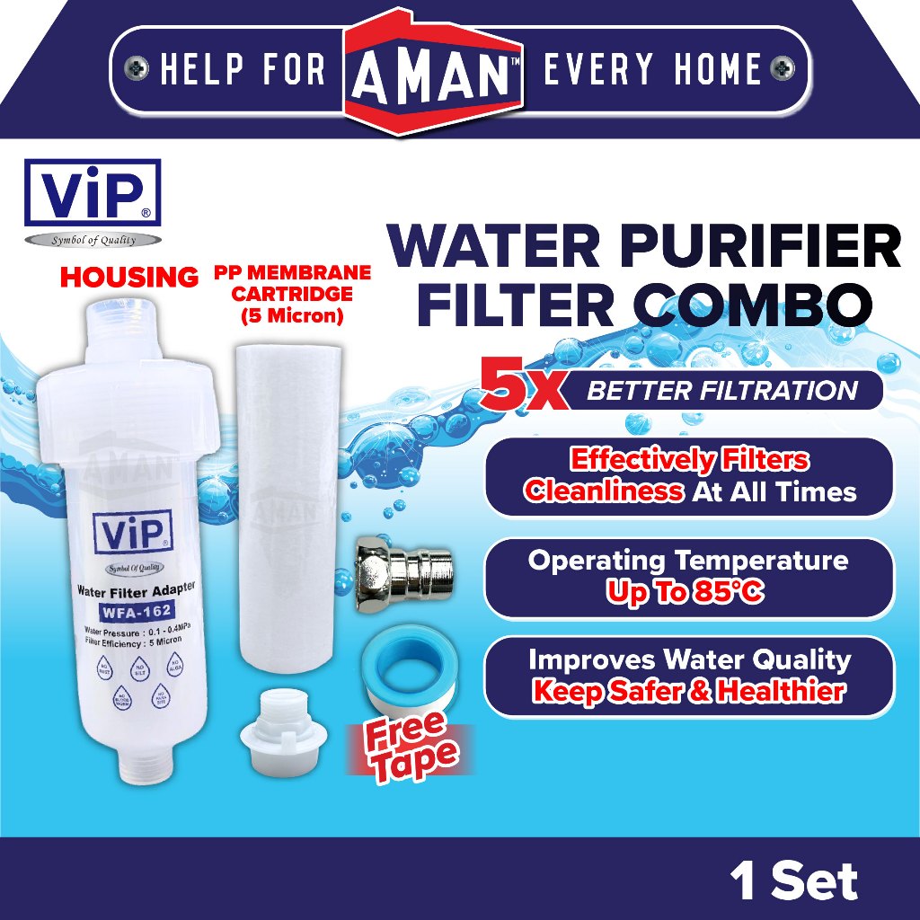 ViP Washing Machine Filter Shower Kitchen Bathroom Water Heater Water ...