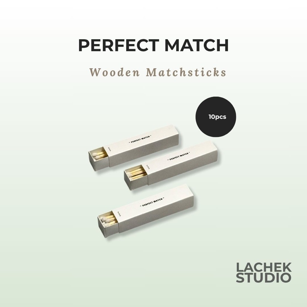 LACHEK | White Long Matchstick 10pcs/box Wooden Safety Long Matches ...