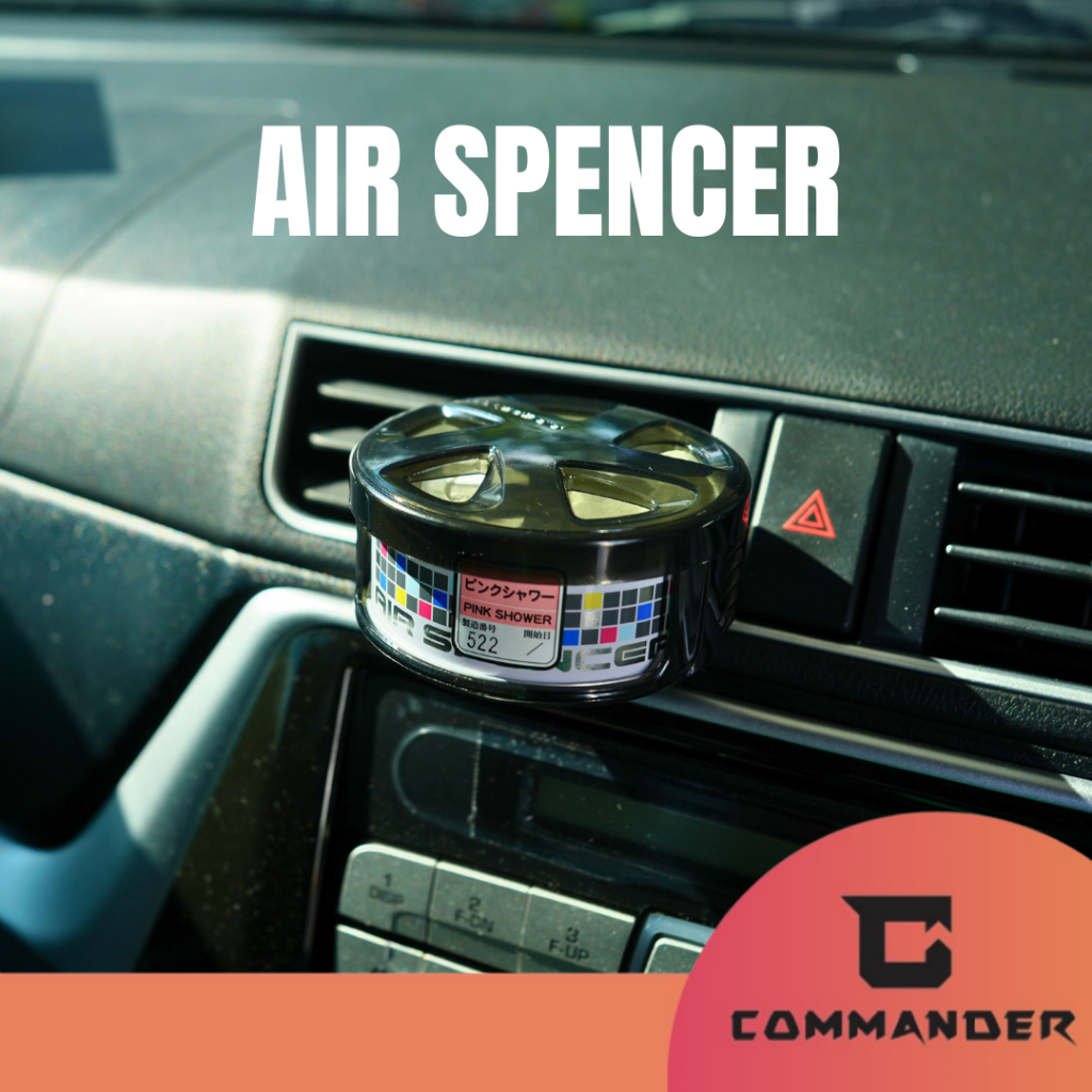 Air spencer car perfume air freshener pewangi kereta original made in japan pink shower Cantule ...