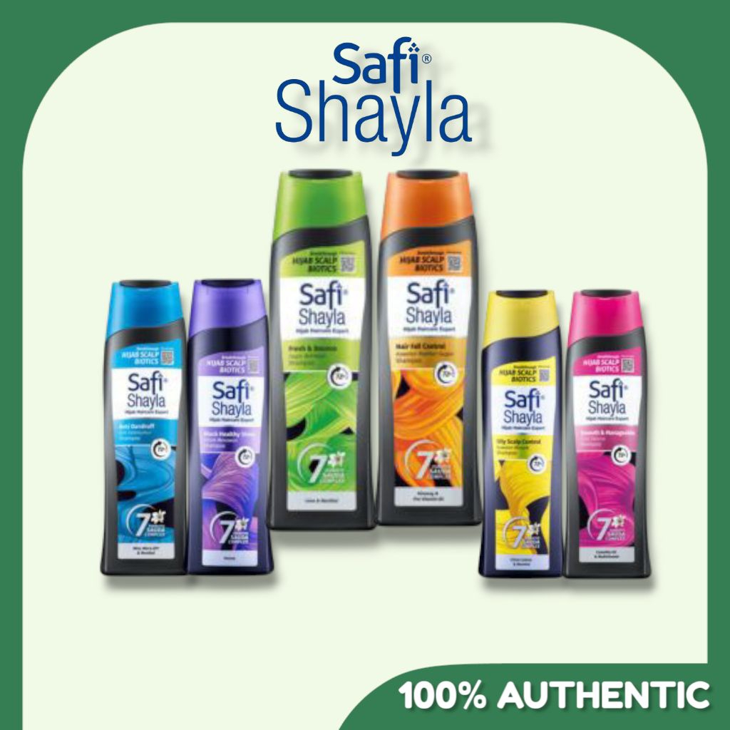 SAFI SHAYLA HIJAB HAIRCARE EXPERT SHAMPOO | PAKAR SYAMPU WANITA ...