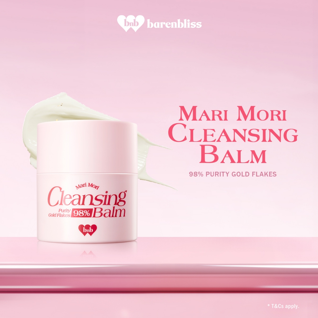 [NEW] BNB barenbliss Mari Mori Cleansing Balm [98% Purity Gold Flakes ...