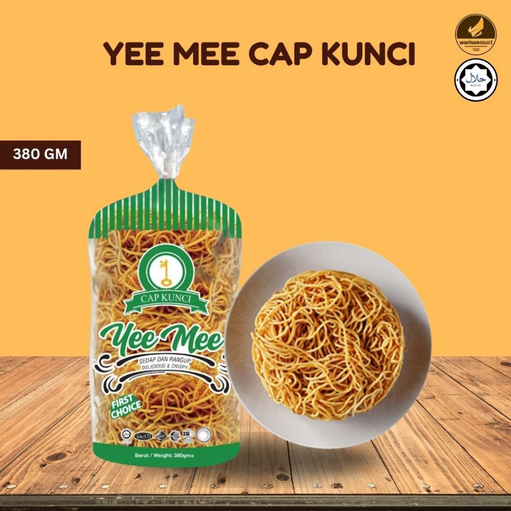 Yee Mee Noodle CAP KUNCI 380g | Shopee Malaysia