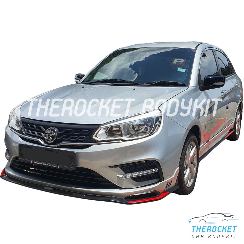 Proton Saga VVT FL 2019-2024 FileWar Full Skirt With Spoiler Bodykit ...