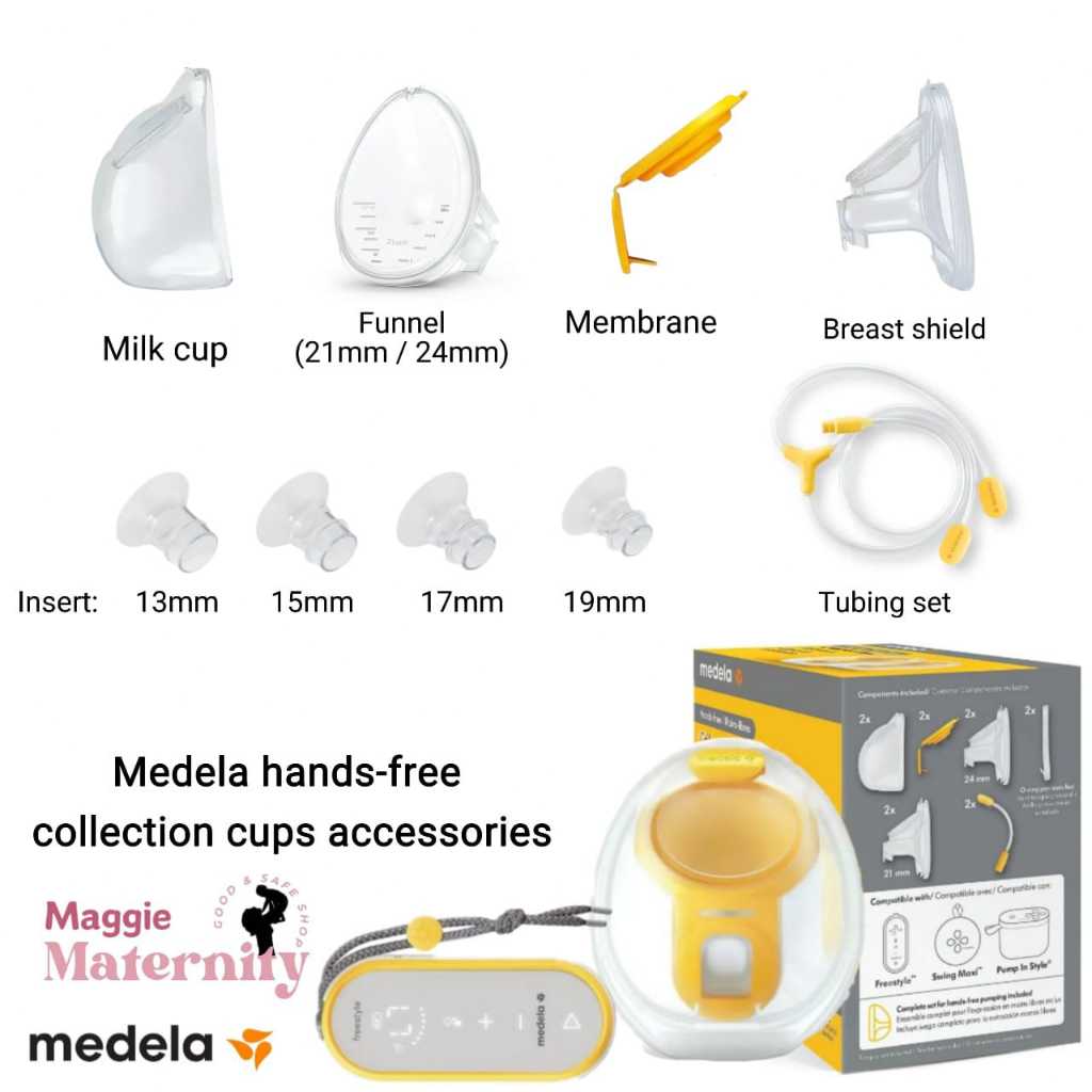 [Ready stock] Medela accessories for Hands-free Collection Cups ...