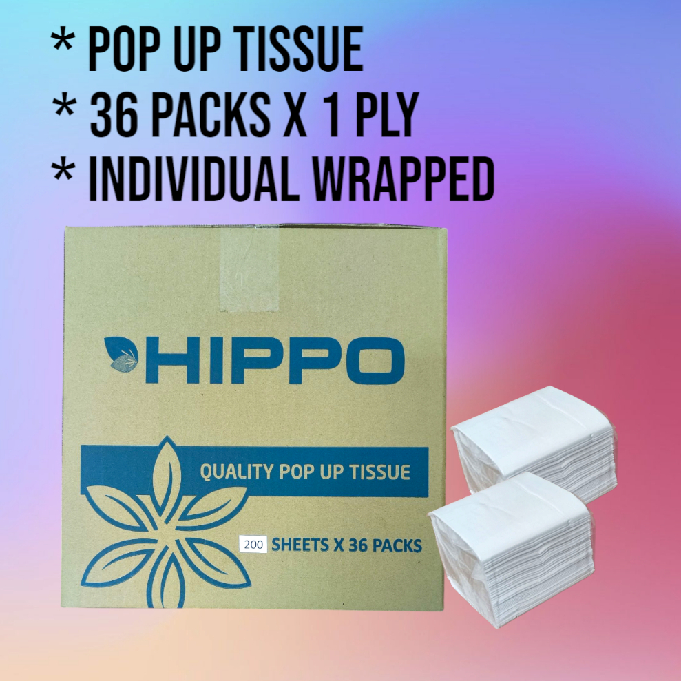 【Sila Baca Description Dulu】Hippo Pop Up Tissue HBT Pull Up Tissue 36 ...