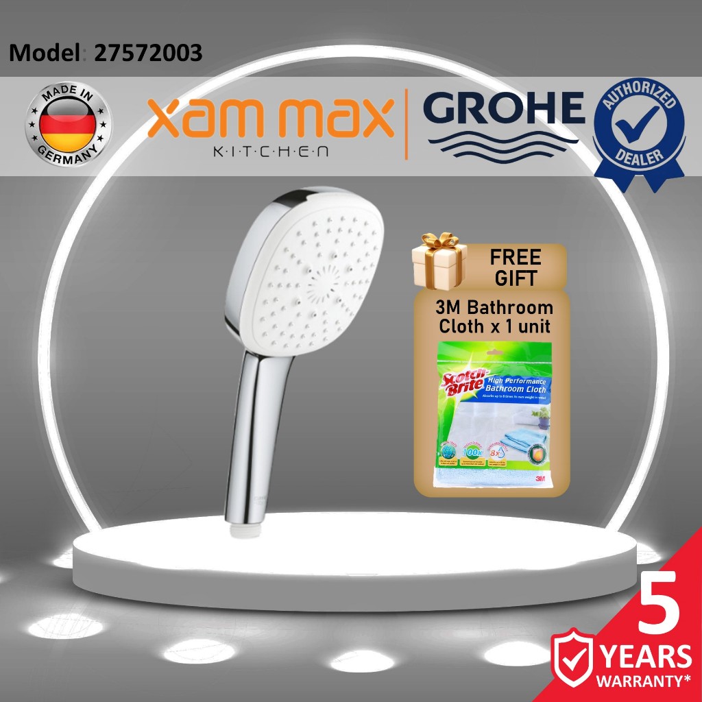 Grohe New Tempesta 110 Cube Hand Shower 3 Sprays 27572003 | Germany ...