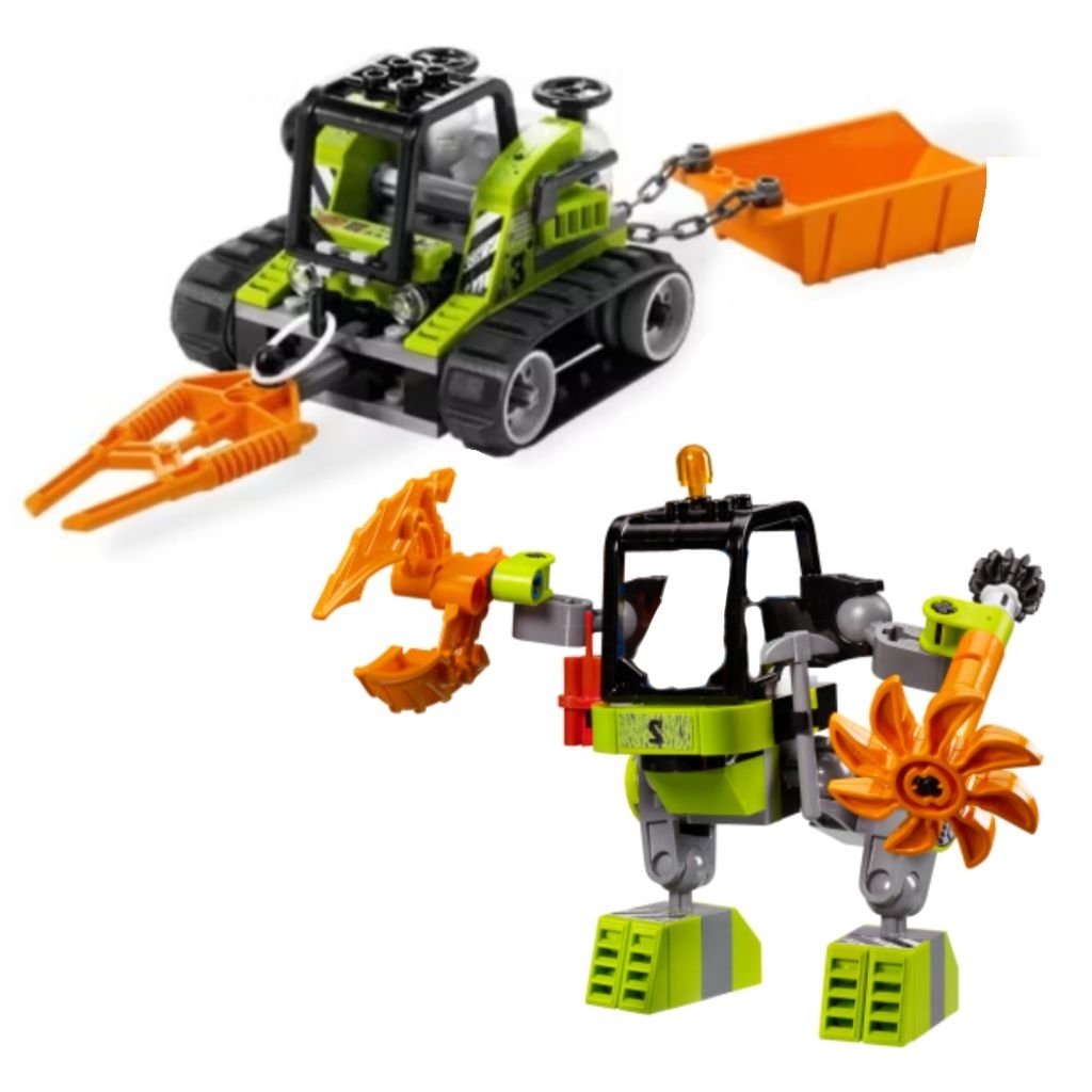[USED/Pre-loved]LEGO Power Miners Mine Mech 8957 & LEGO Power Miners ...