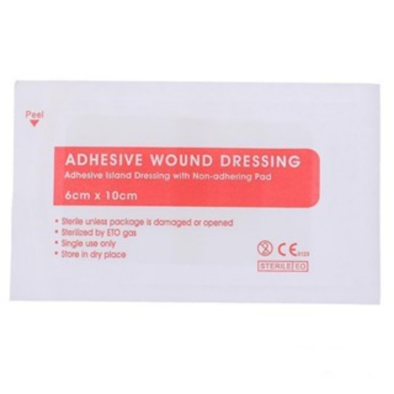 50Pcs Medical Adhesive Wound Dressing Breathable Self-adhesive Sticker ...