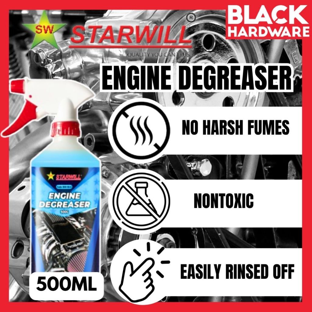 Black Hardware Chemical Engine Degreaser Cleaner Chain Cleaner ...