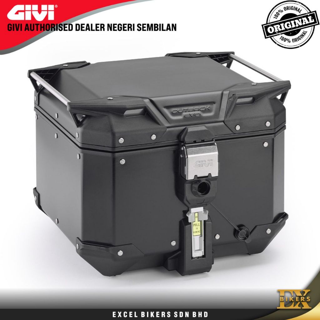 GIVI BOX TREKKER OUTBACK EVO SMART 42 /GIVI TOP BOX/ALUMINIUM BOX/42 ...