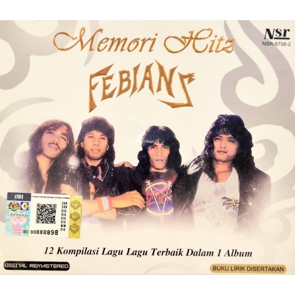 Febians - Memori Hits(CD) | Shopee Malaysia