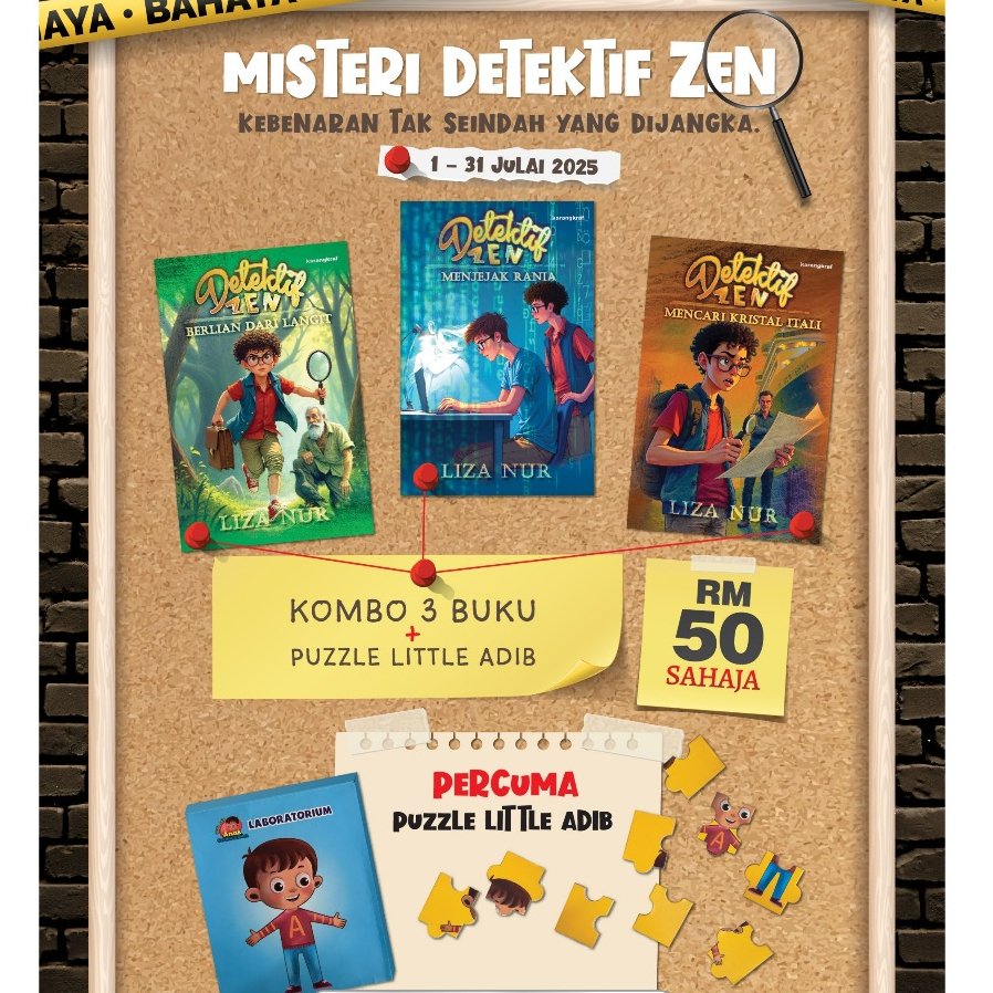 Misteri Detektif Zen (combo) | Shopee Malaysia