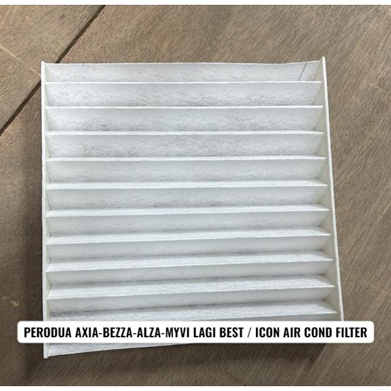 PERODUA AXIA/ BEZZA/ ALZA/ MYVI LAGI BEST/ICON AIR COND FILTER 100% NEW ...