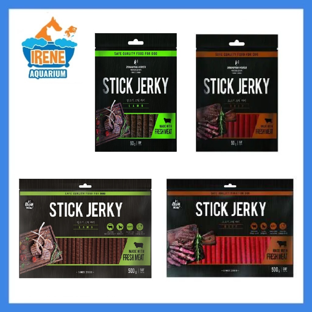 Bow Wow Premium Pet Jerky Snack 90g/500g | Shopee Malaysia
