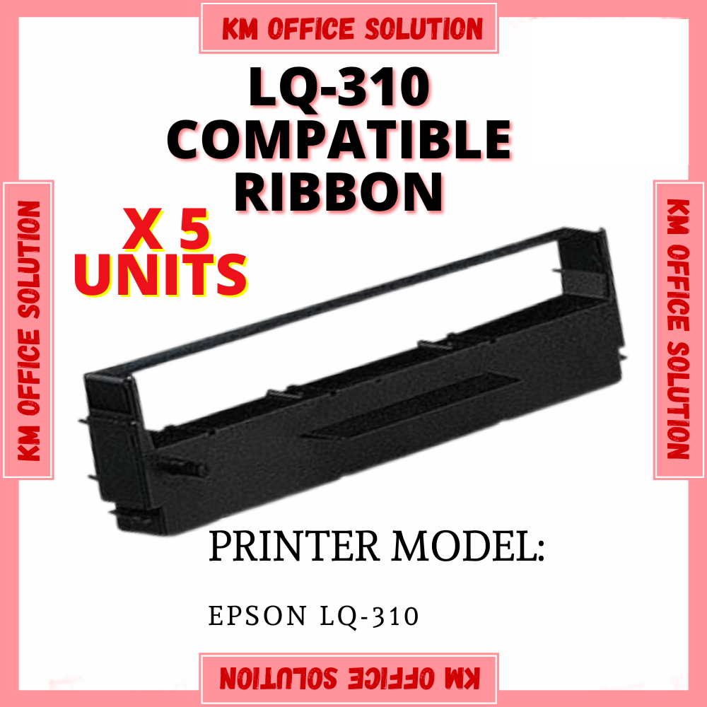 X 5PCS LQ310 310 Compatible RIBBON EPSON LQ-310 RIBBON LQ-310 LQ310 LQ ...