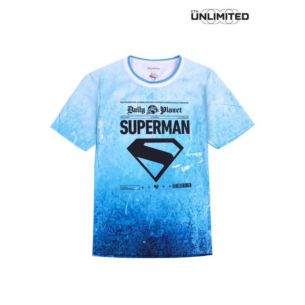 CTH unlimited Men DC Superman Movie Baju Jersey Lelaki Lengan Pendek ...