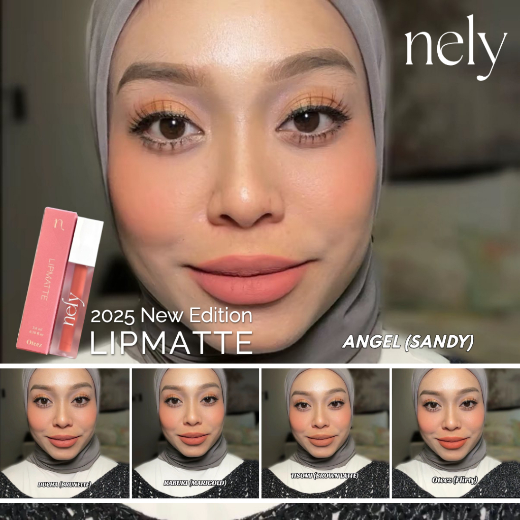 Nely Lipmatte New Special Edition 2025 Nelysa Nelly Nude Matte ...
